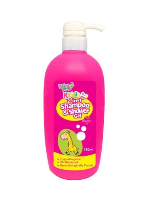 Baby First Kiddie Shampoo And Shower Gel Strawberry Scent 750ml | Lazada PH