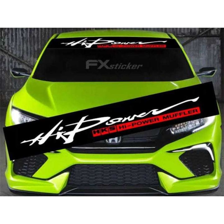 Stiker Kaca Depan Mobil Lazada Indonesia 8157