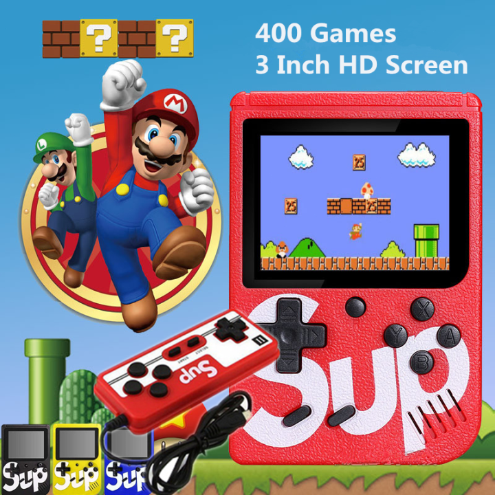 Sup 400 In 1 Retro Classic Handheld Game Box Portable Console with ...