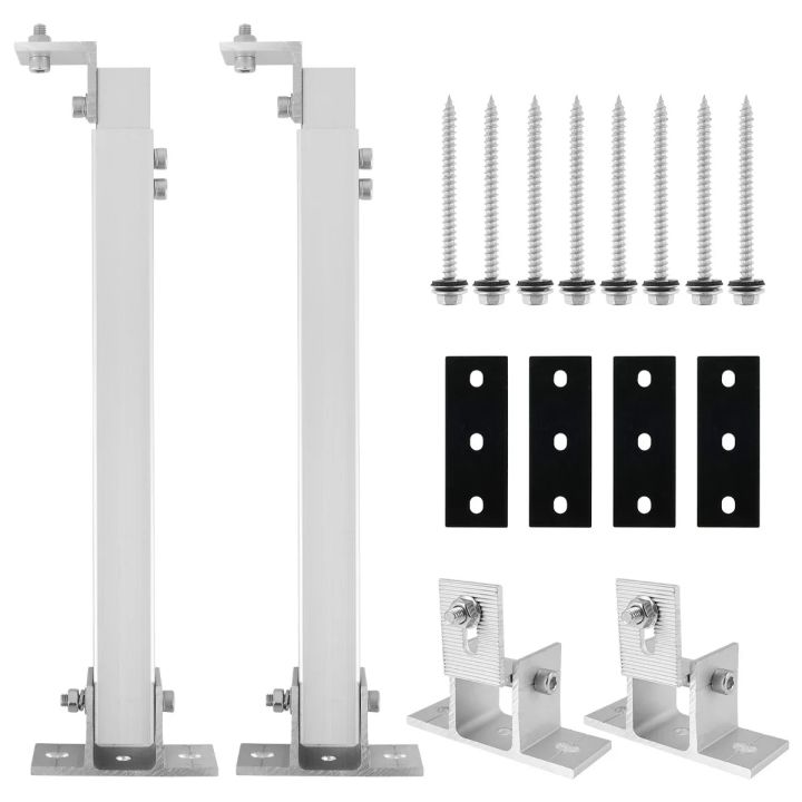 Solar Panel Tilt Bracket Aluminum Alloy Solar Panel Mount Support ...