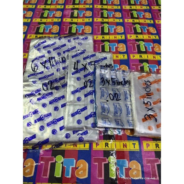 Polypropylene PP Clear Plastic bag packaging | Lazada PH