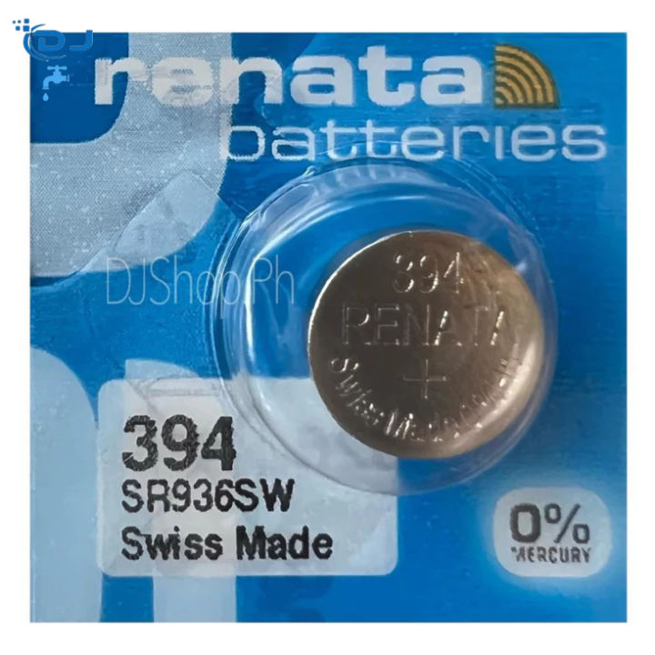 Renata 394 SR936SW Silver Oxide Original Renata watch battery | Lazada PH