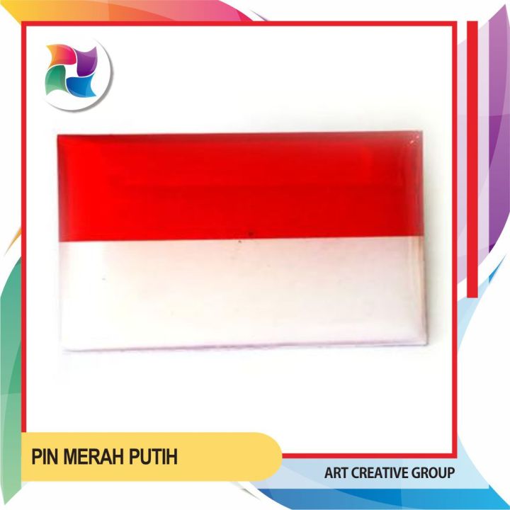 Pin Bros Bendera Indonesia Merah Putih Atribut Sekolah | Lazada Indonesia