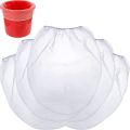 P95 Gallon Paint Strainer Bags White Regular Fine Mesh/Elastic Top Bag ...