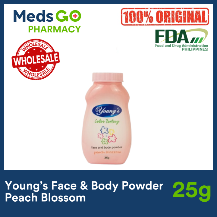 YOUNG'S Face Powder Peach Blossom 25g | Lazada PH