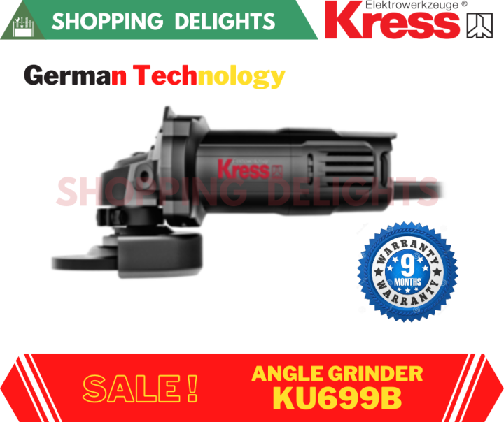 Kress Angle Grinder KU699B | Lazada PH