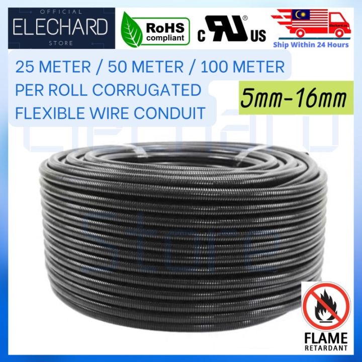 Per Roll Automotive Wire Conduit PVC Flexible Conduit Wire Loom Wire ...