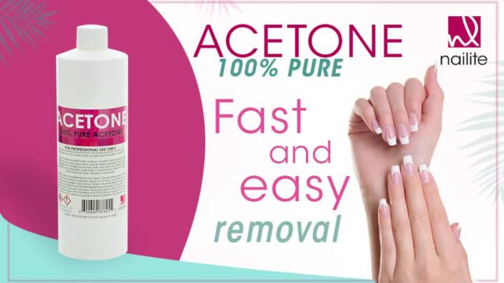 Remover – 100% Pure Acetone, Quick Professional Ultra-Powerful Remover ...