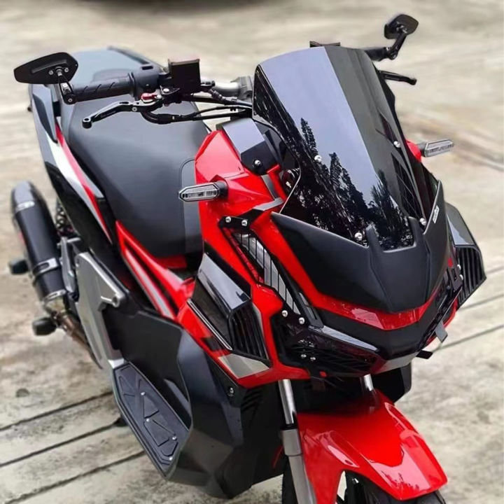 Motorcycle Front Spoiler ABS Motorcycle Fairing Winglets for ADV 160 ...