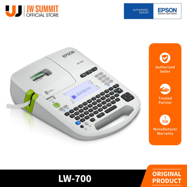 Epson LabelWorks LW-700 Hybrid Portable Labelling Powerhouse Standalone ...