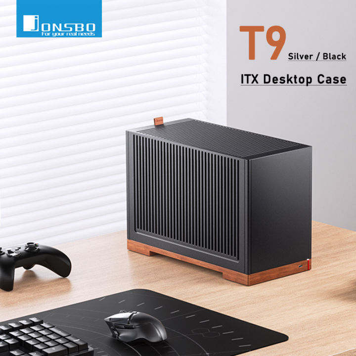 Jonsbo T9 Aluminum Alloy ITX Chassis Computer Desktop Host Shell Type-C 11L Small PC Case With ...