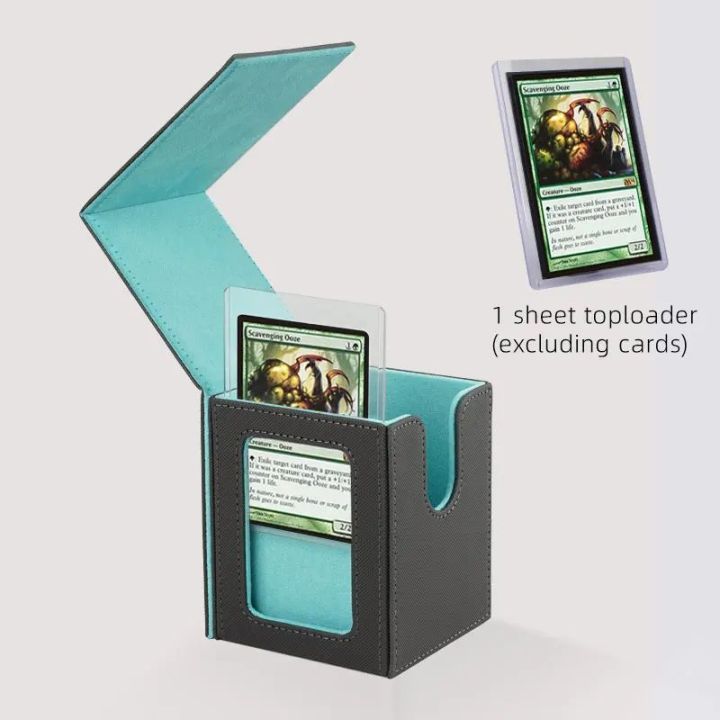 Card Deck Storage Box TCG Board Games magic Commander deck box mtg Card ...