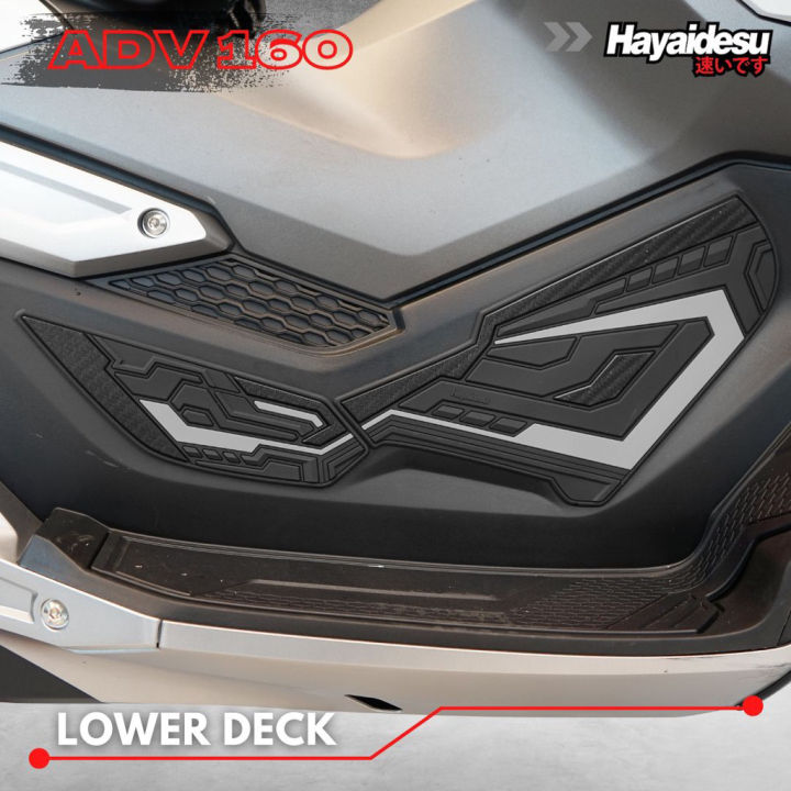 Hayaidesu Honda ADV 160 Lower Deck Protector Cover | Lazada PH