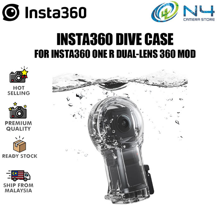 INSTA360 ONE R Dive Case For Dual-Lens 360 Mod Waterproof Case ...