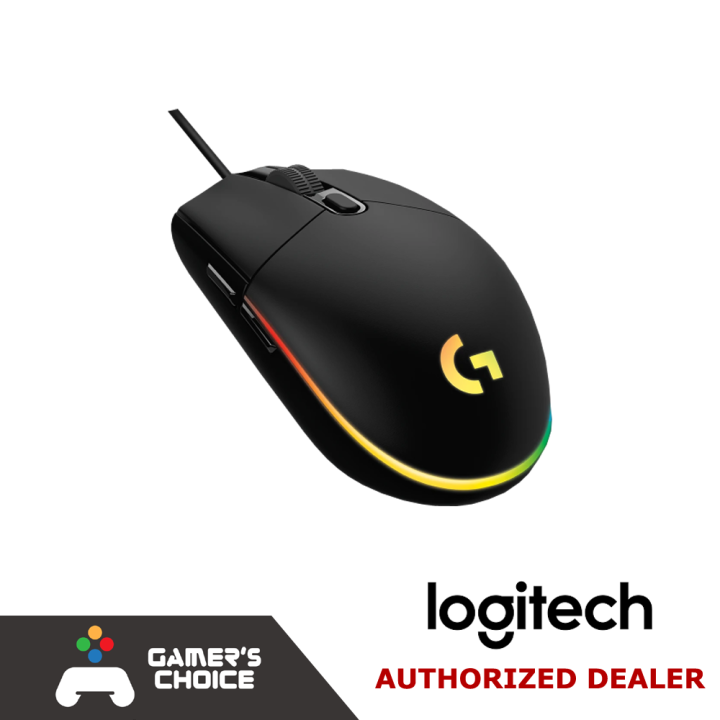 Logitech G102 Lightsync Gaming Mouse with Customizable RGB Lighting, 6 Programmable Buttons ...