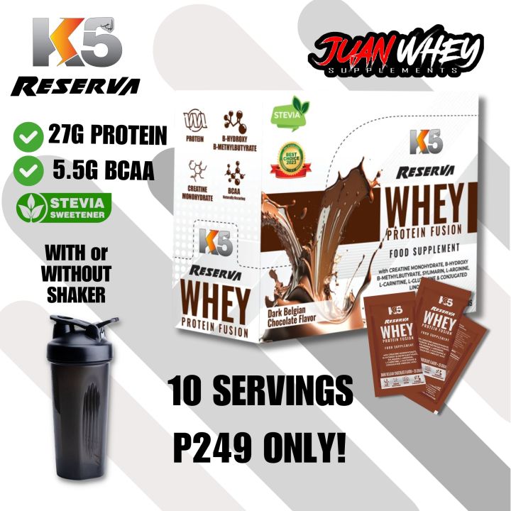 K5 Reserva Whey Protein Fusion - 10 servings | Lazada PH