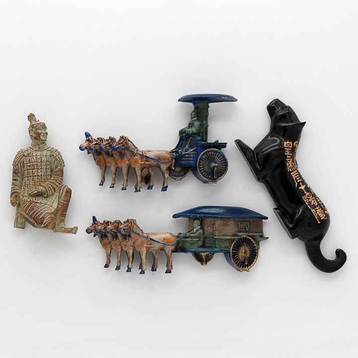 Terracotta warriors Qin Dynasty ancient China Souvenirs 3d fridge ...
