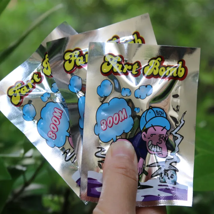Stinky bag trick artifact smelly fart bomb smelly fart egg bag is ...