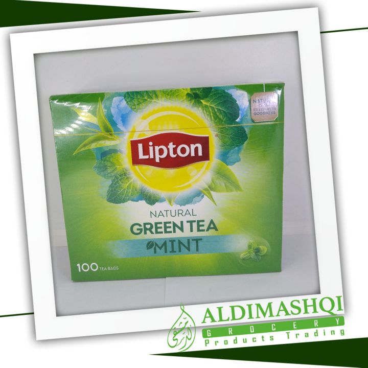 Lipton Green Tea with mint 100s/bags | Lazada PH