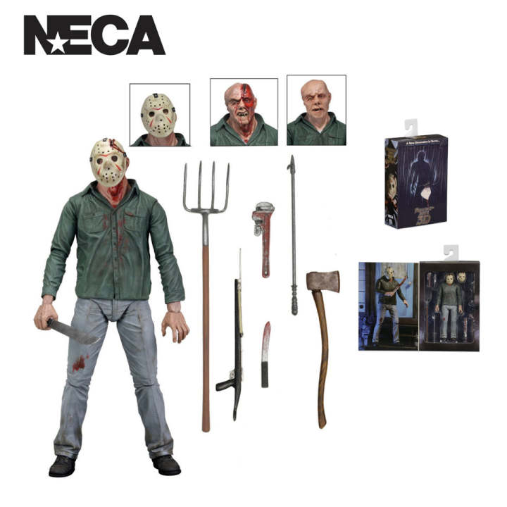 (NECA) Friday The 13Th - Ultimate Jason Part 3 Figure | Lazada.co.th