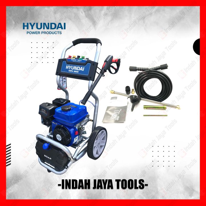 HYUNDAI HDPW 186GE Mesin Jet Cleaner Bensin Cuci Mobil Motor Steam AC ...