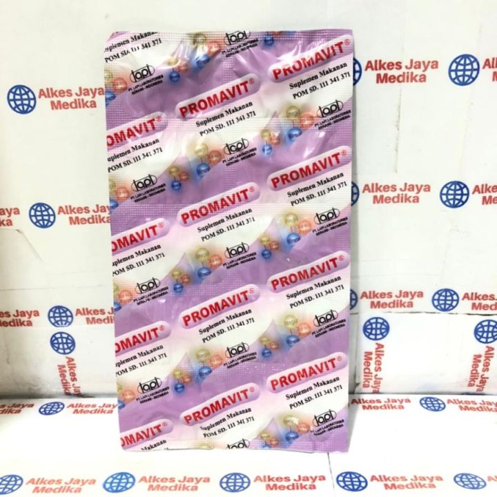 Promavit Isi 10 Kapsul - Multivitamin Dan Mineral Ibu Hamil | Lazada ...