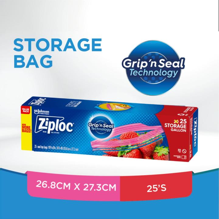 Ziploc Gallon Storage Bag Value Pack | Lazada Singapore