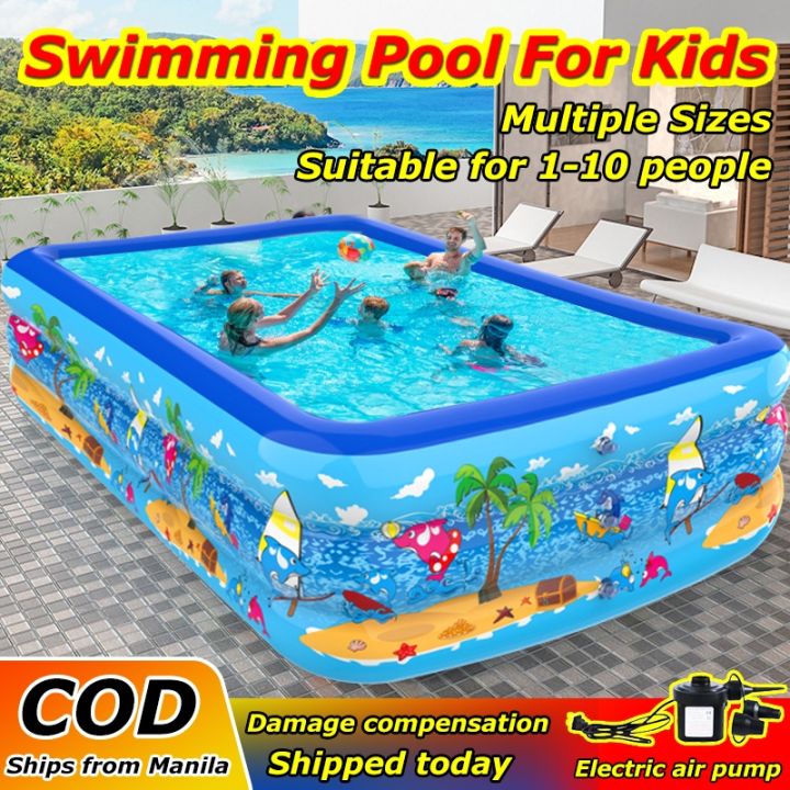 Inflatable Swimming Pool For Kids Swimming Pool Baby Swimming Pool Air ...