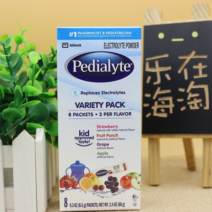Abbott Pedialyte Oral Rehydration Salts Electrolyte Children Fever ...