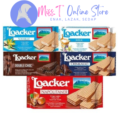 [MT] Loacker Classic Cream Wafer 45gm x 1piece | Lazada