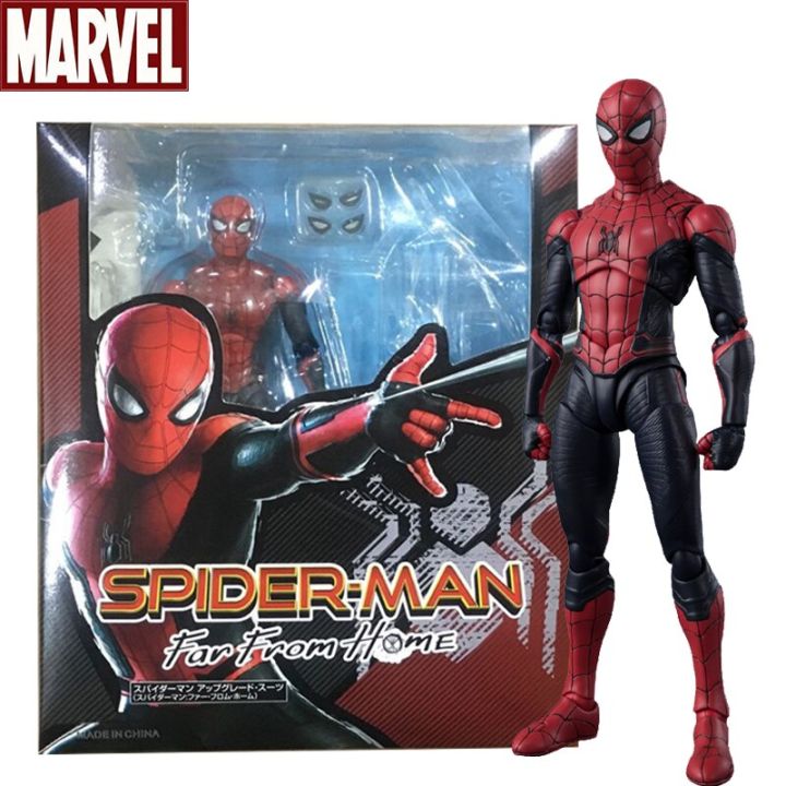 SHF Spiderman Tokoh Aksi Spider Man Jauh Dari Versi Rumah ...
