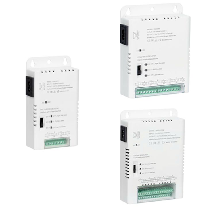 CCTV Camera Power Supply Distribution Power Supply 90V-264VAC Input to ...