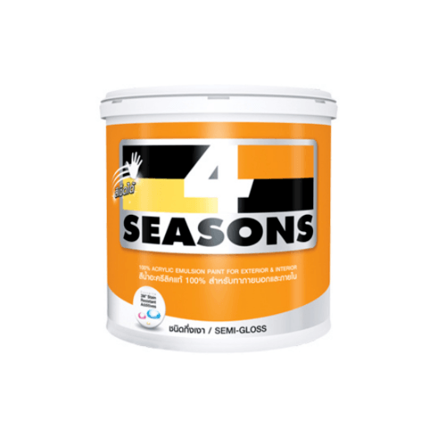 TOA โฟร์ซีซันส์ สีน้ำกึ่งเงา ภายนอก เบส 1 กล 000A | Lazada.co.th