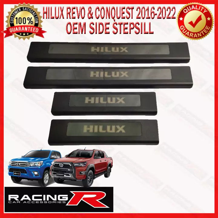 Toyota Hilux Revo or Conquest 2016 to 2024 OEM Side Step Sill ...