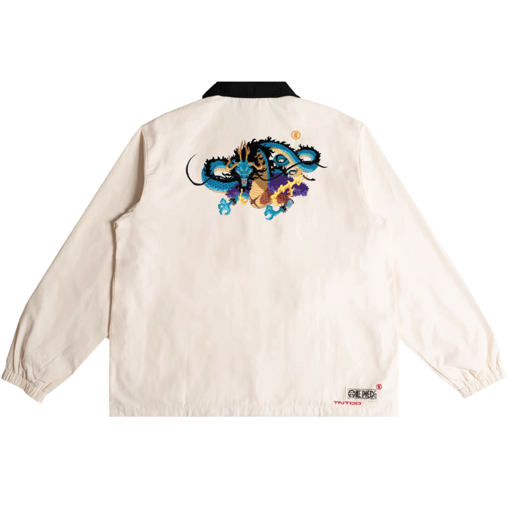 TNTCO x One Piece | Kaido Dragon Coach Jacket (Beige) | Lazada
