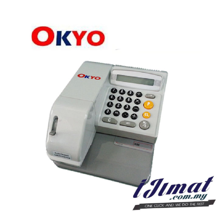Okyo Electronic Check Writer EC100 EC 100 EC-100 Mesin Penulis Cek ...