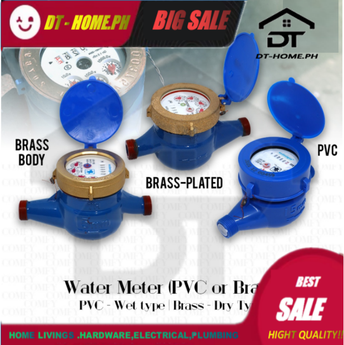 METAL Water Meter Water Sub-meter Hawk Water Submeter | Lazada PH