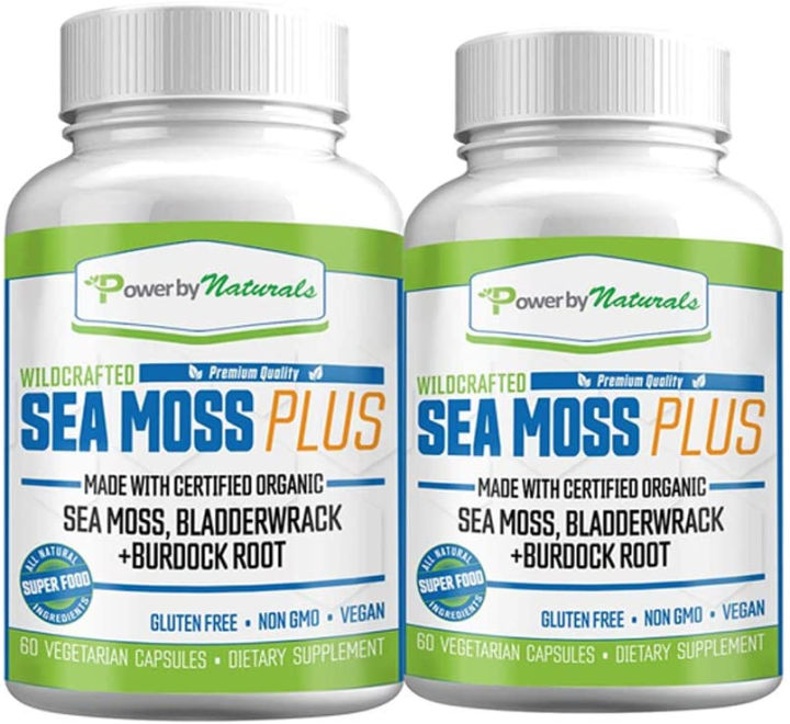Power by Naturals - Certified Organic Sea Moss Plus - (2-PK ...