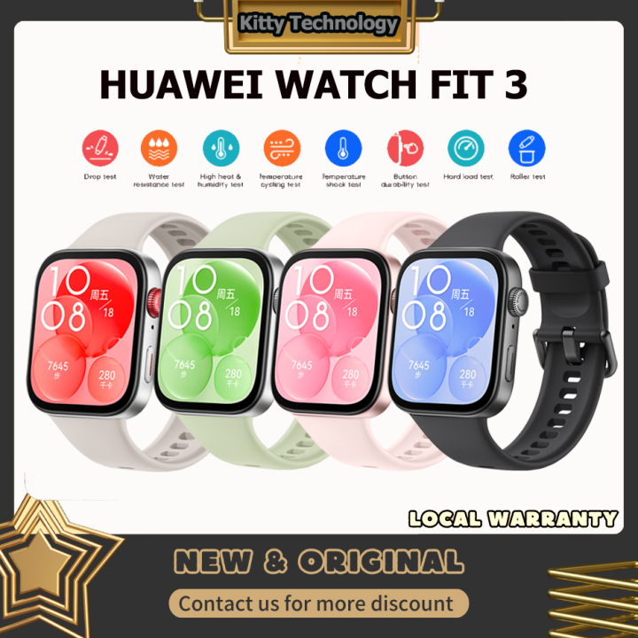 HUAWEI Watch FIT 3 Smartwatch/1.82-inch AMOLED Display/Health ...