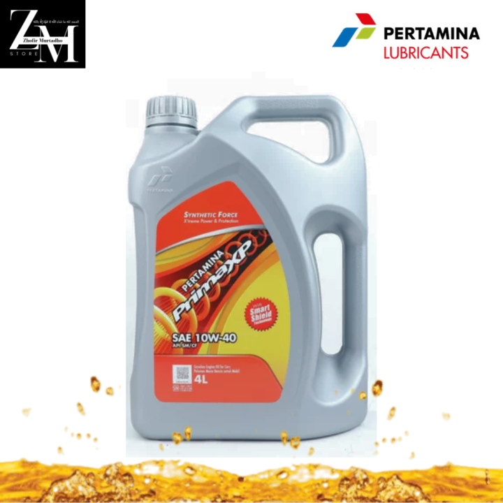 OLI PRIMA XP 10W 40 4 LITER ORIGINAL PERTAMINA | Lazada Indonesia