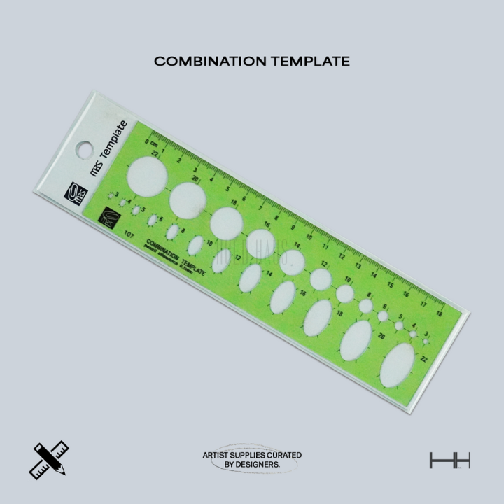 Combination Circle & Ellipse Template | Lazada PH