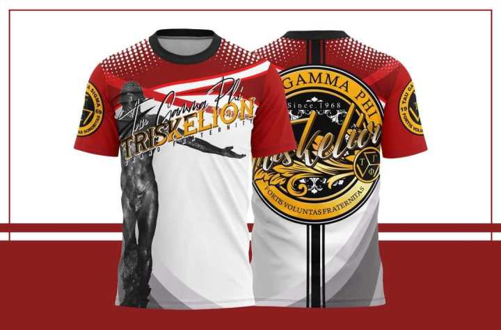 Tau Gamma Phi Triskelion Frat Shirt 56th Anniversary Full Sublimation ...