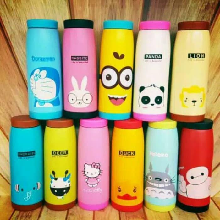 Botol Termos Karakter Bachelor Kartun - Lucu Dan Imut 500 Ml | Lazada ...