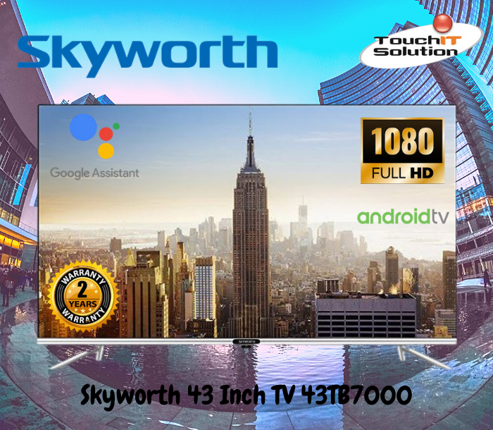 Skyworth 43 Inch TV 43TB7000 Full HD Smart Android LED TV | Lazada