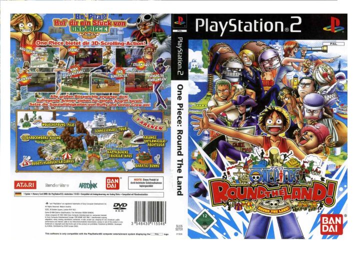PS2 One piece round land (DVD Game) | Lazada