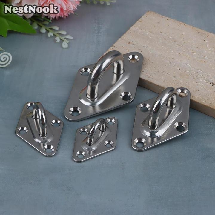 NestNook 1pc M5 M6 M8 M10 304Stainless Steel Ceiling Wall Mount Hook ...