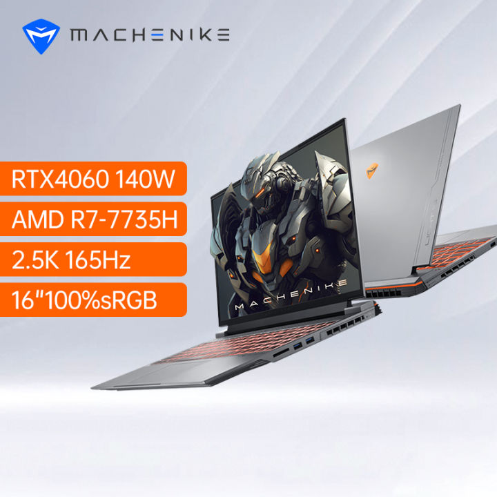 Hot Sale MACHENIKE Light 16Pro 2.5K 165Hz Screen RTX4060 8GB AMD Ryzen ...
