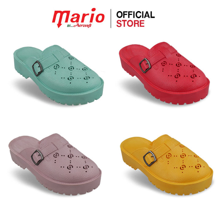 Mario by Aerosoft รองเท้าแตะหญิงสวมรุ่น CW015 สีสันสดใส (คละสี/คละไซส์ ...