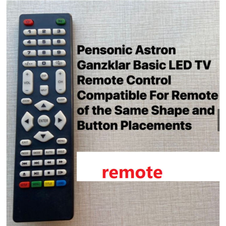 Astron Pensonic Ganzklar Smart TV Remote | Lazada PH