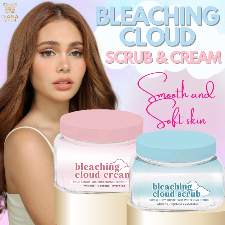 IVANA SKIN CLOUD SCRUB | BLEACHING CLOUD CREAM | BLEACHING CLOUD SOAP ...